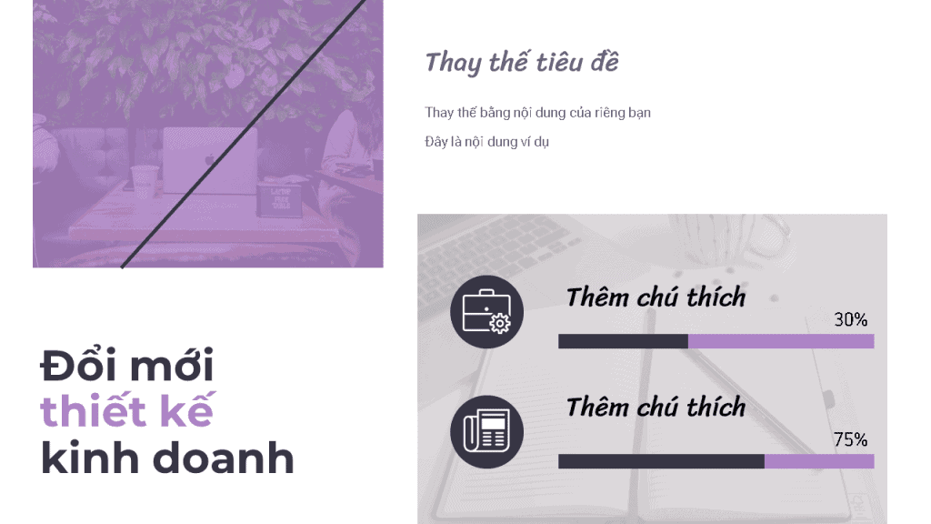 Mẫu Powerpoint đổi mới thiết kế kinh doanh | Mẫu Slide Powerpoint ...